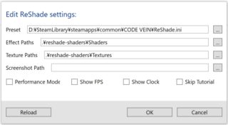 【Code Vein】Vortexを使用したMODの入れ方とReshadeの導入方法（PC版）その他注意点まとめ